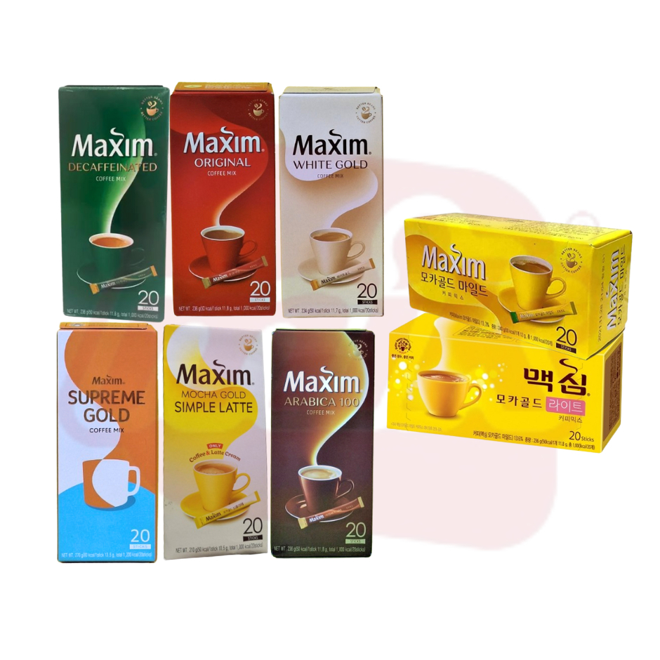 Maxim Coffee Mix 20T (3-in-1 Coffee Mix) | Shopee Philippines