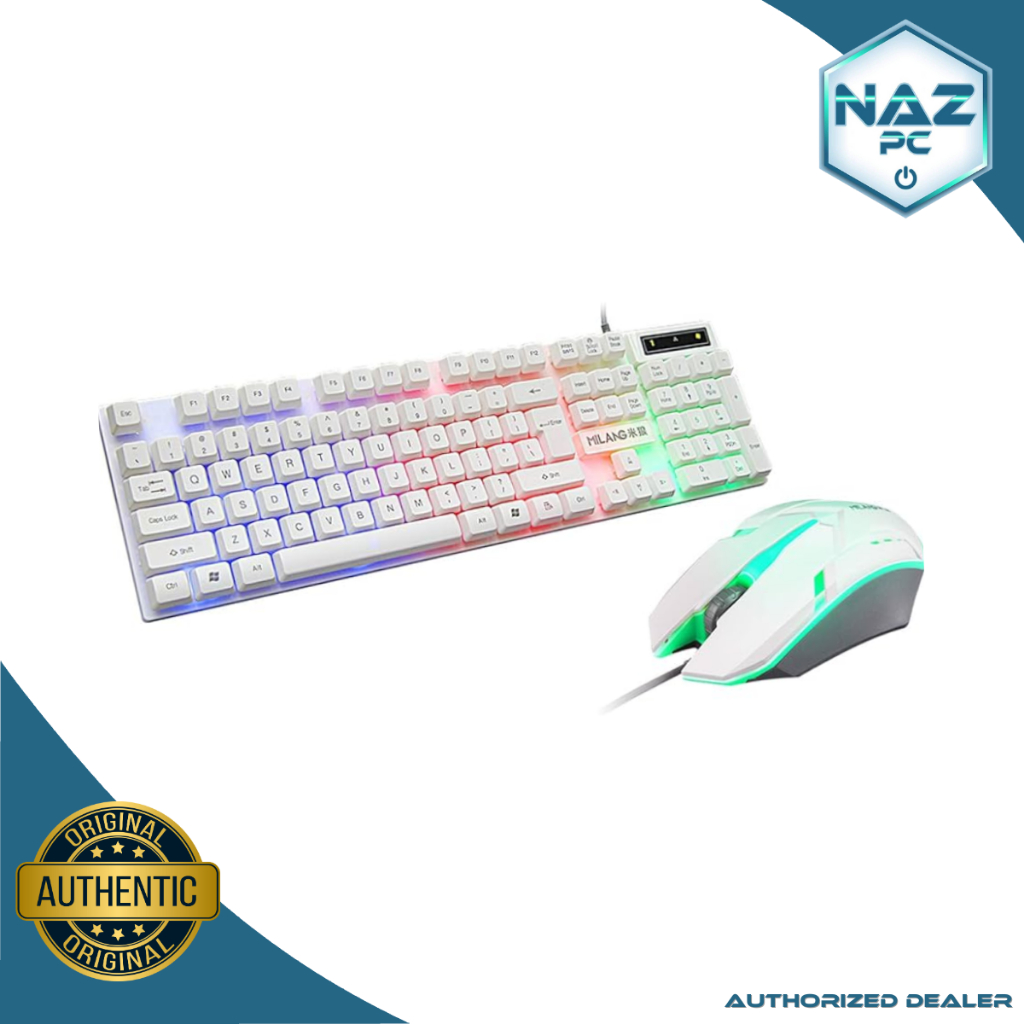 INPLAY STX200 MOUSE AND KEYBOARD COMBO WHITE | Shopee Philippines