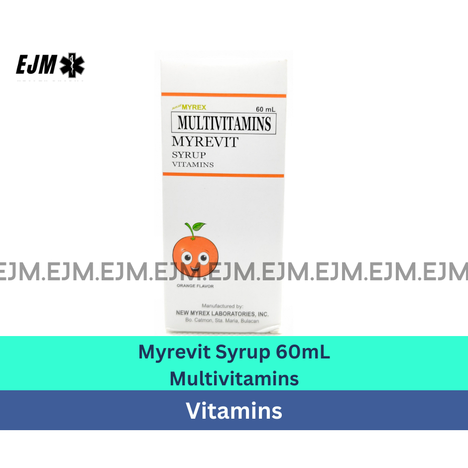 Myrevit Multivitamin Syrup - 60mL 【FDA APPROVED】 | Shopee Philippines