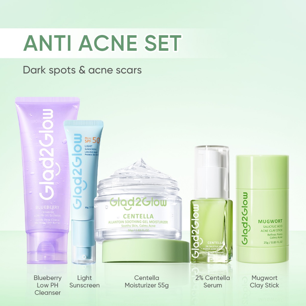 [G2G] Glad2Glow Blueberry Ceramide Low Ph Gel Cleanser Skin Care Deep ...