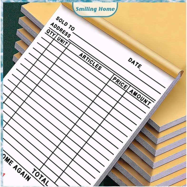 10psc.Receipt Temporary Resibo Paper Official Receipt For Business Job ...