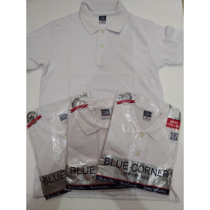 Blue corner Polo shirt | Shopee Philippines