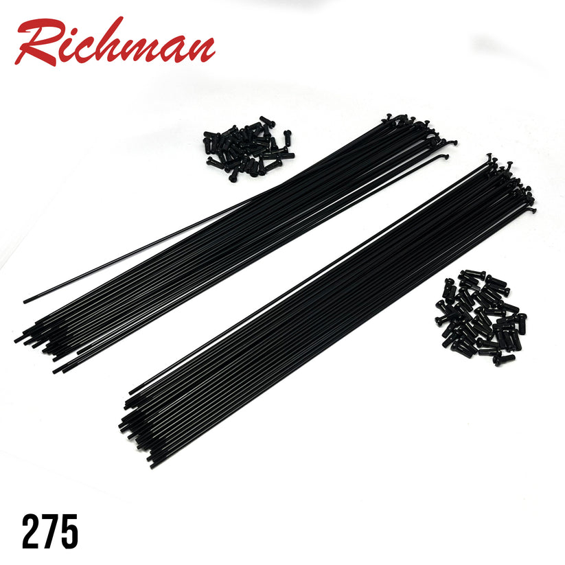 Richman Spokes with nipples 270mm | 275mm | 289mm | 292mm 72pcs ...