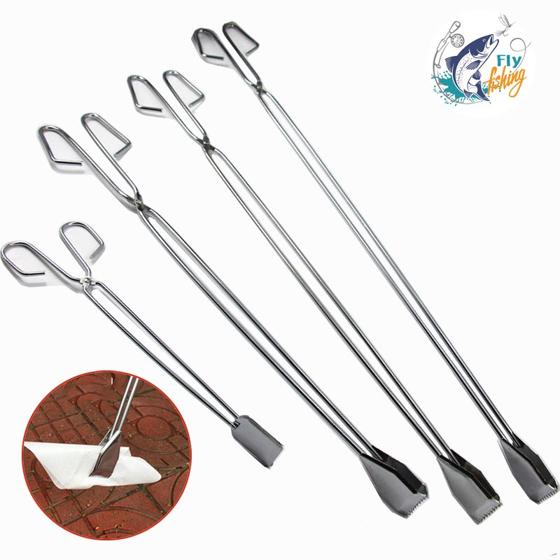 32/60/70/80cm Metal Trash Garbage Pick Up Grabber Gripper Reaching ...