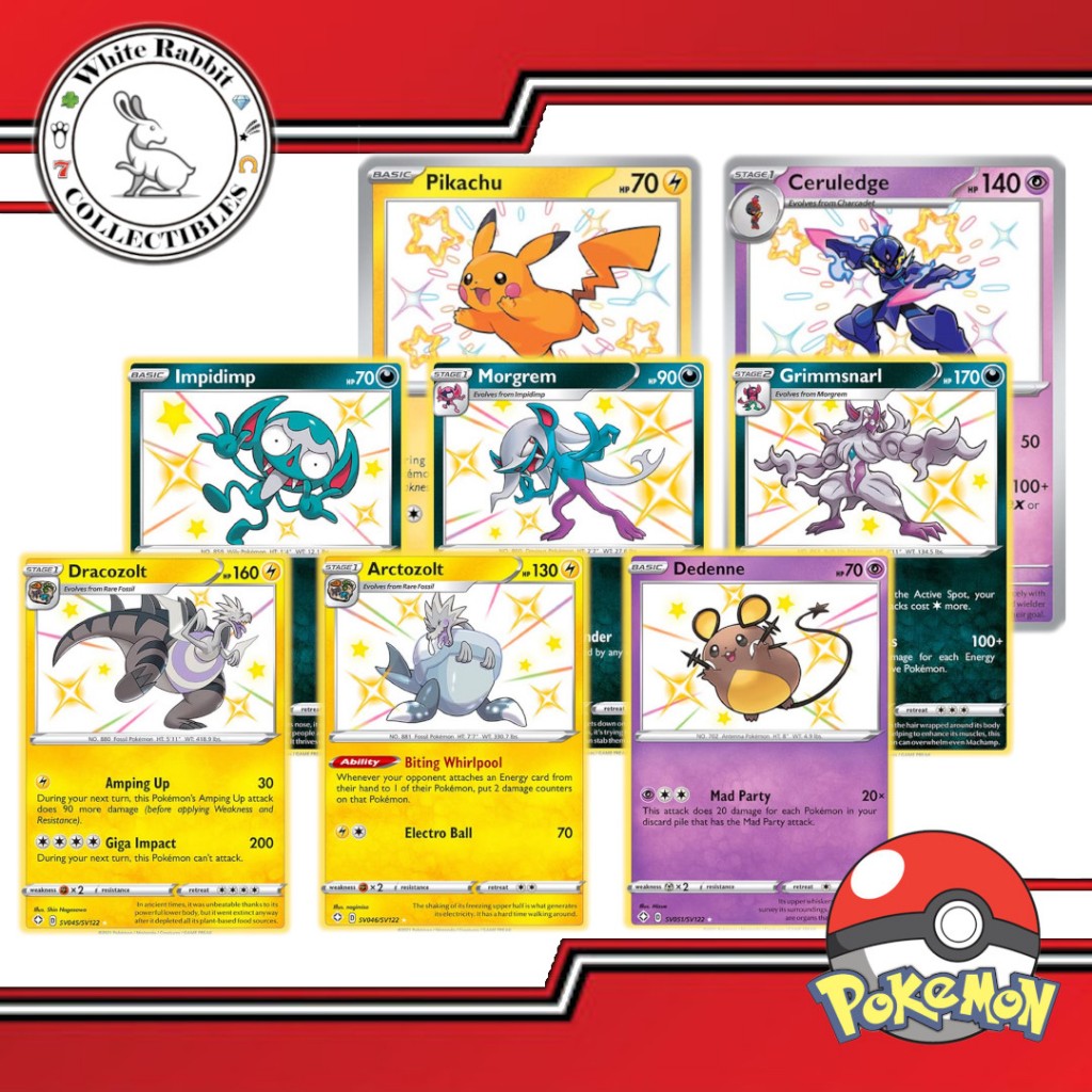 [Pokemon] [Card] Pokemon Shiny Choose Your Card | Shopee Philippines