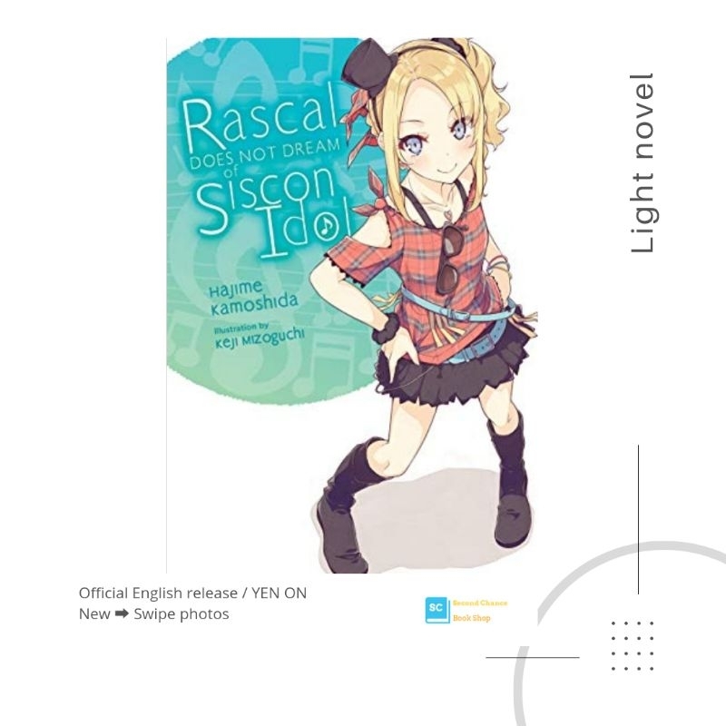 [ENG LIGHT NOVEL] Rascal Does Not Dream by Hajime Kamoshida | Shopee ...