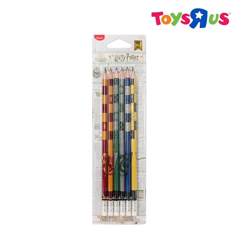 Maped Wizarding World Harry Potter - 6 Piece Pencils | Shopee Philippines