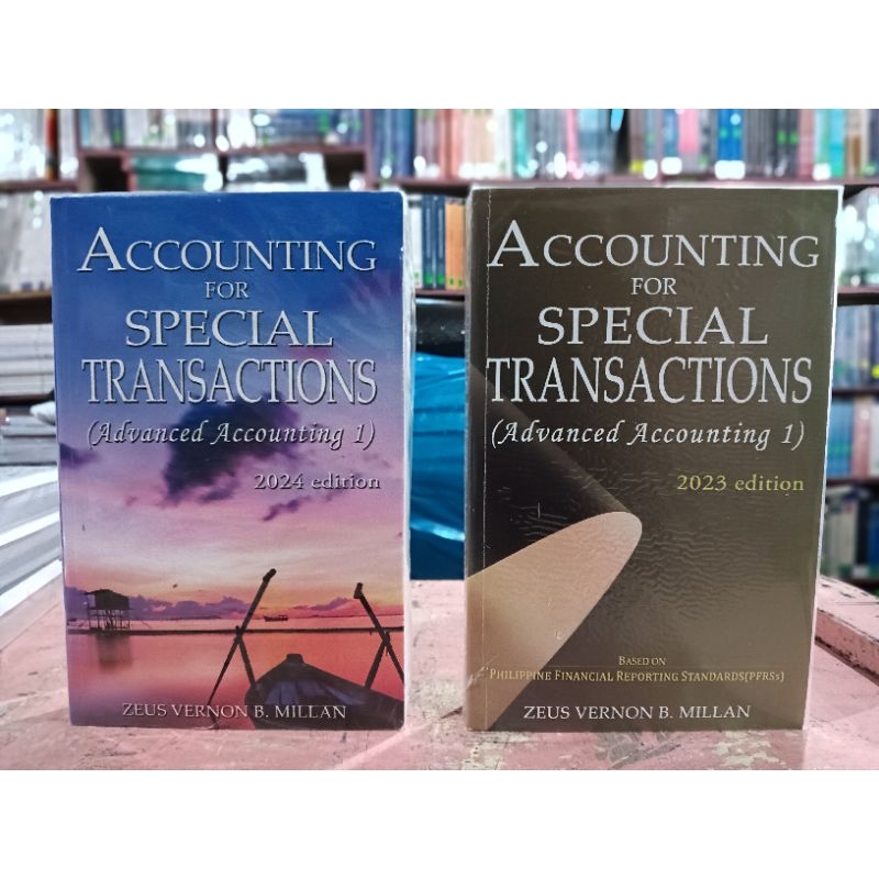 Accounting for Special Transactions 2023/2024 (Advance Accounting 1 ...