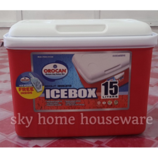 OROCAN 15 LITERS ICEBOX / STORAGE BOX (REB & BLUE COLOR, DEPENDING ON ...