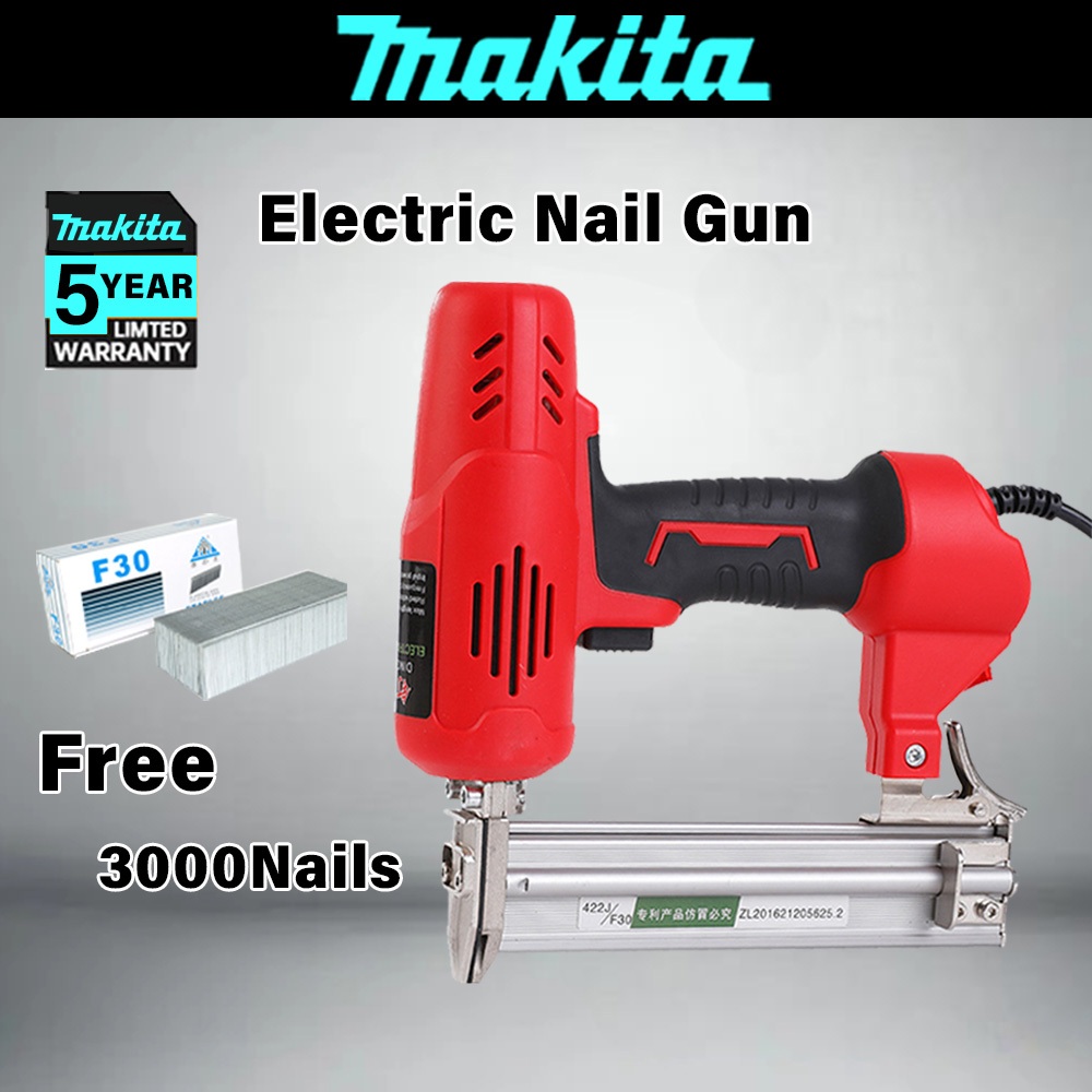 2400W Electric Nail Gun/Electric Nail Gun Tacker Heavy Duty/Woodworking ...