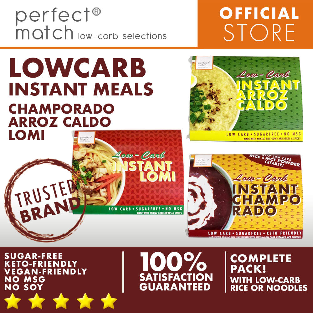 PerfectMatch Low-carb® I Instant Meals l Keto-friendly l Vegan-Friendly ...