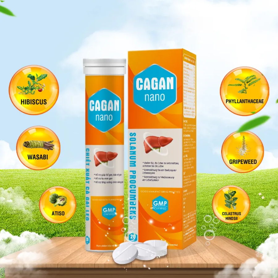CAGAN NANO Treatment for Hepatitis, Liver Tumor and Cirrhosis 20 ...