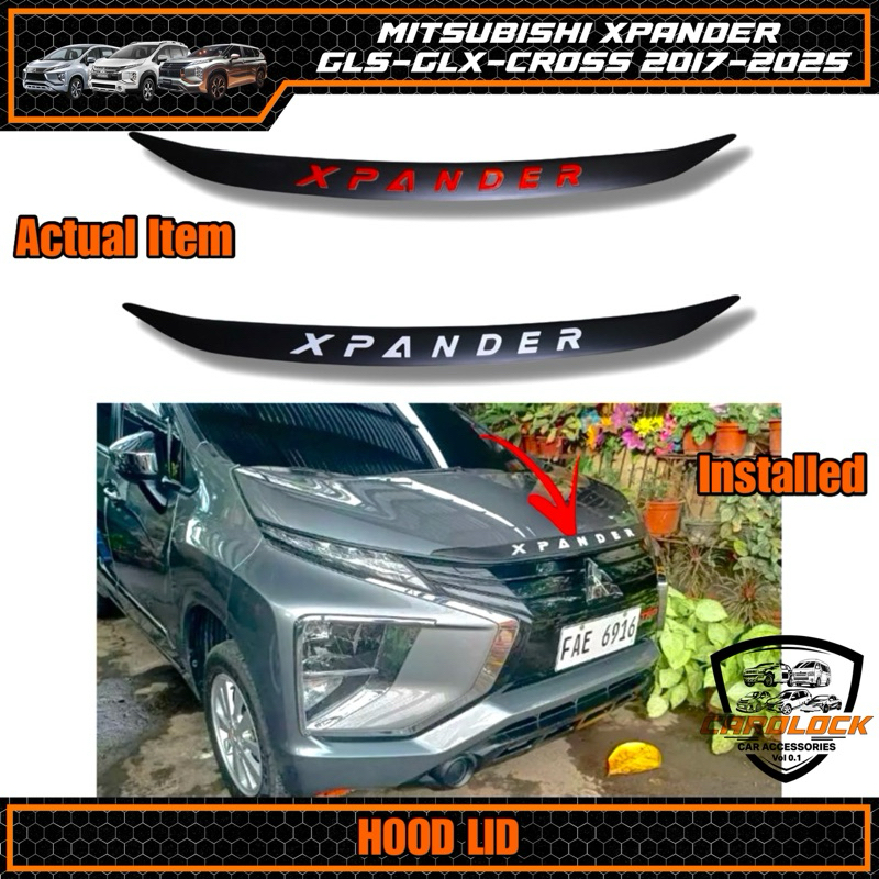 Mitsubishi Xpander 2017 - 2025 Slim Hood Lid | Shopee Philippines