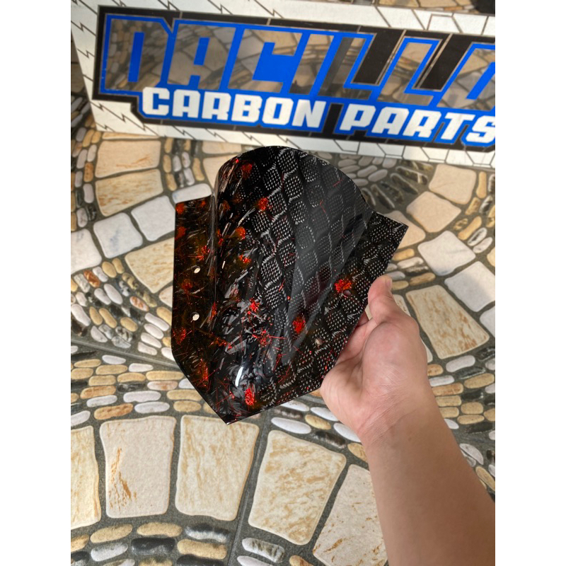 Aerox visor sectbill design v1 / v2 / v3 ( original carbon ) | Shopee ...