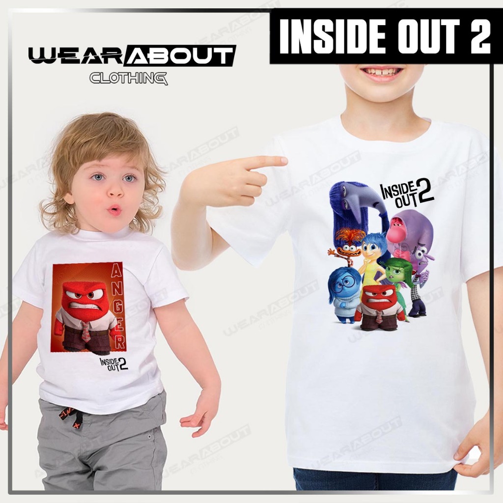 Inside Out 2 Shirt for kids / Inside Out 2 T-shirt / Trendy Shirt ...