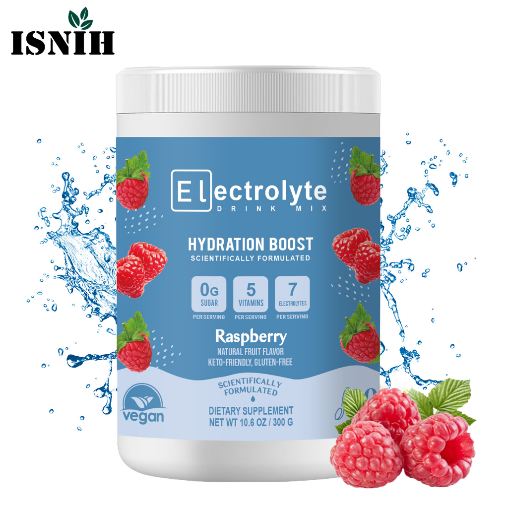 ISNIH Electrolytes Powder Hydrating with 7 Electrolytes Boost Endurance ...