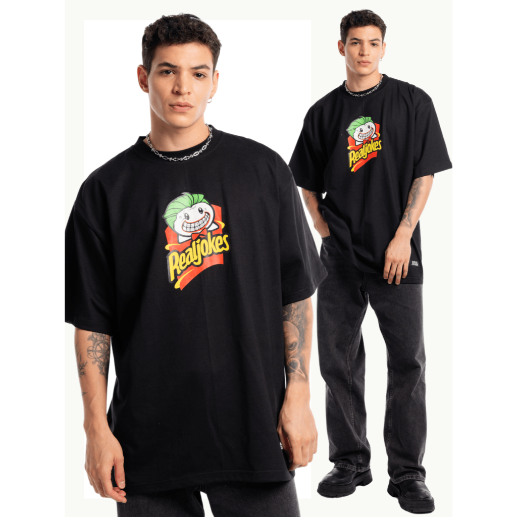 Real Jokes Clothing J.Crisp Black | Shopee Philippines