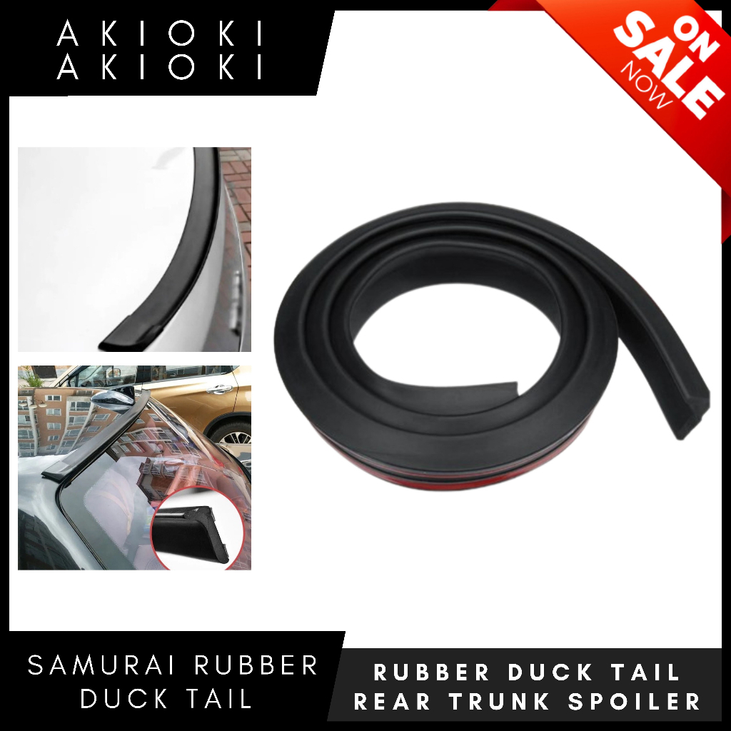 (Black Samurai) Universal Car Ducktail | Tail and Top wing | On Hand ...