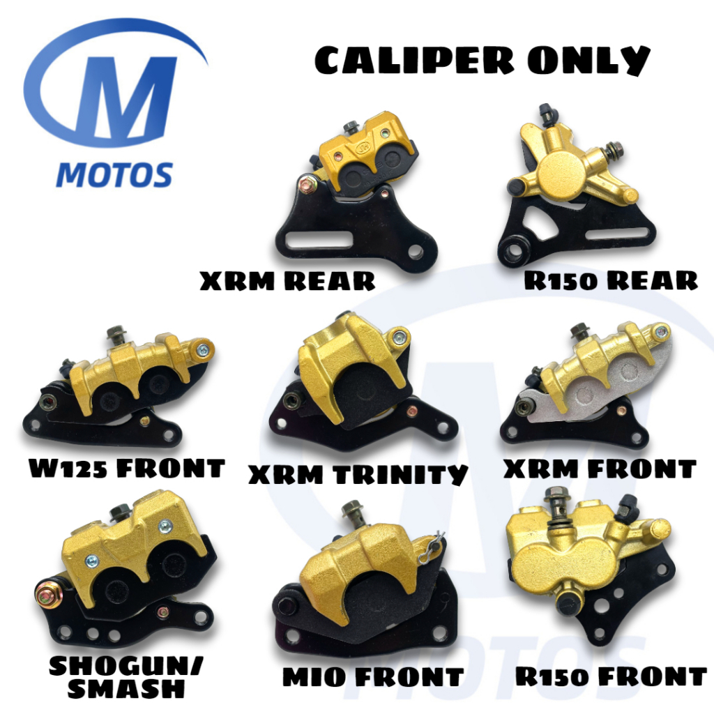 MOTOSPH MOTORCYCLE FRONT/REAR CALIPER ONLY FOR CRM/RAIDER150/SMASH ...