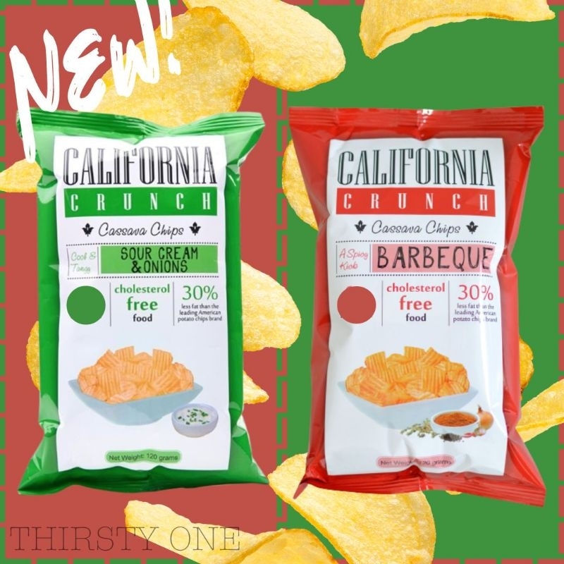 California Crunch 120g Cassava Chips | Shopee Philippines