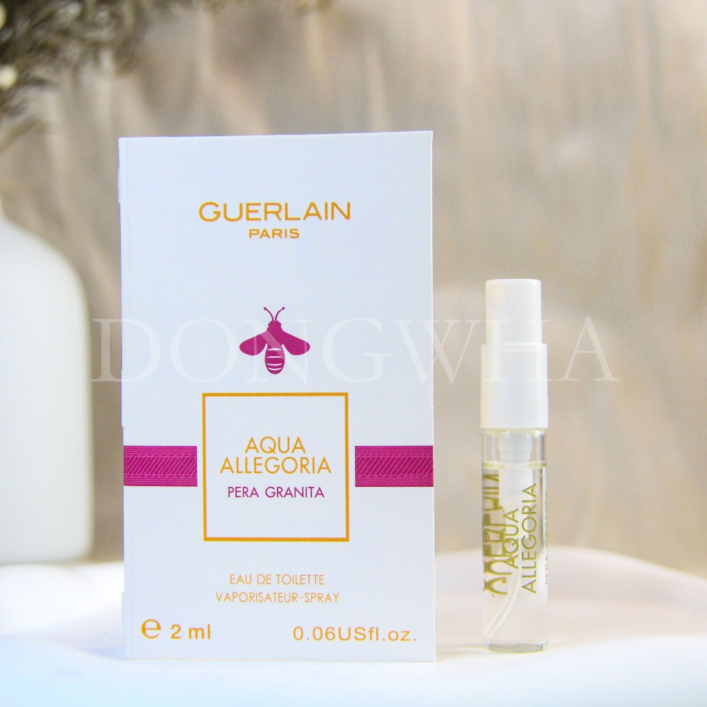 Perfume Sample Guerlain Aqua Allegoria Pera Granita, 2016 Mini ...