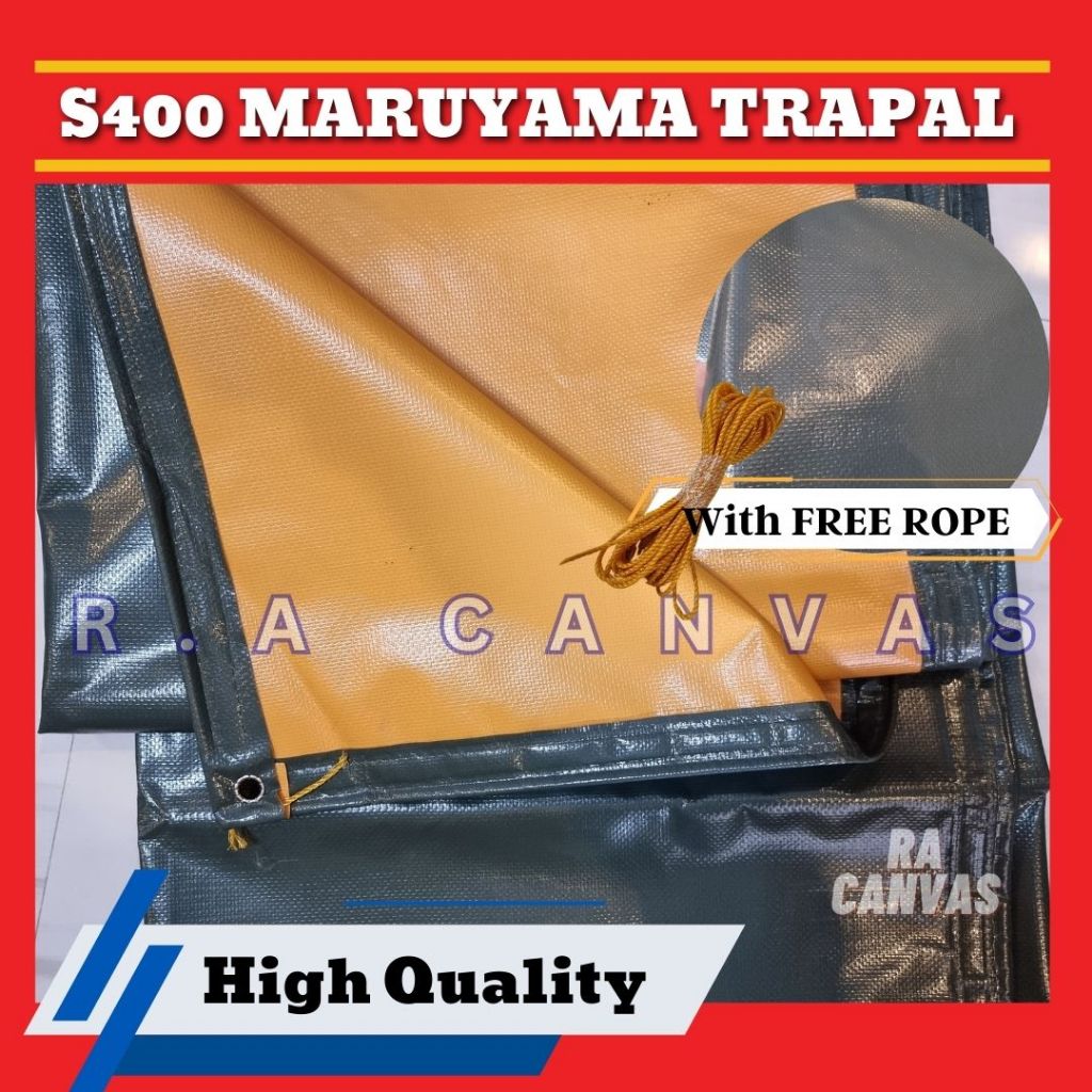 6FT X 8FT MARUYAMA PG FLEX S400 TRAPAL WATERPROOF MAKAPAL LONA TOLDA ...