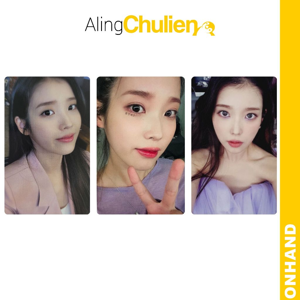 IU Lilac Bylac Official PC Photocard | Shopee Philippines