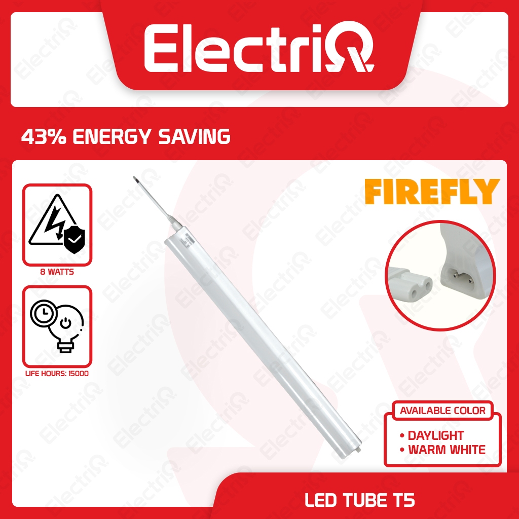 Electriq l Firefly Basic Series LED Tube T5 Batten 8 Watts | Shopee ...