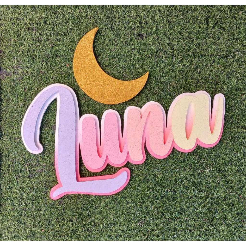 STYRO CUT OUT NAME_PERSONALIZED_FOR BIRTHDAYS, BAPTISMALS, WEDDING ...