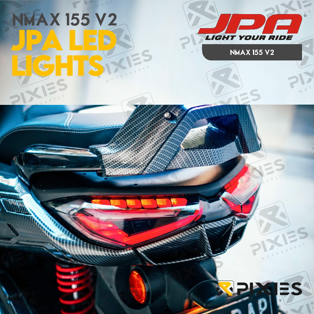 NMAX V2 NMAX 155 JPA FRONT SIGNAL LIGHT TAILLIGHT JPA LED LIGHTS ...