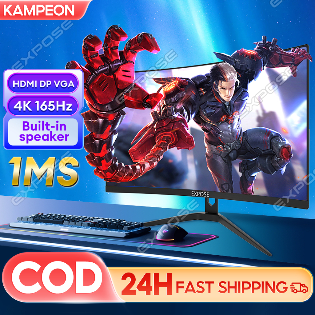 24 inch Monitor 27 inch Gaming Monitor PC LED Framless Ips Ps4 Ps5 Xbox ...