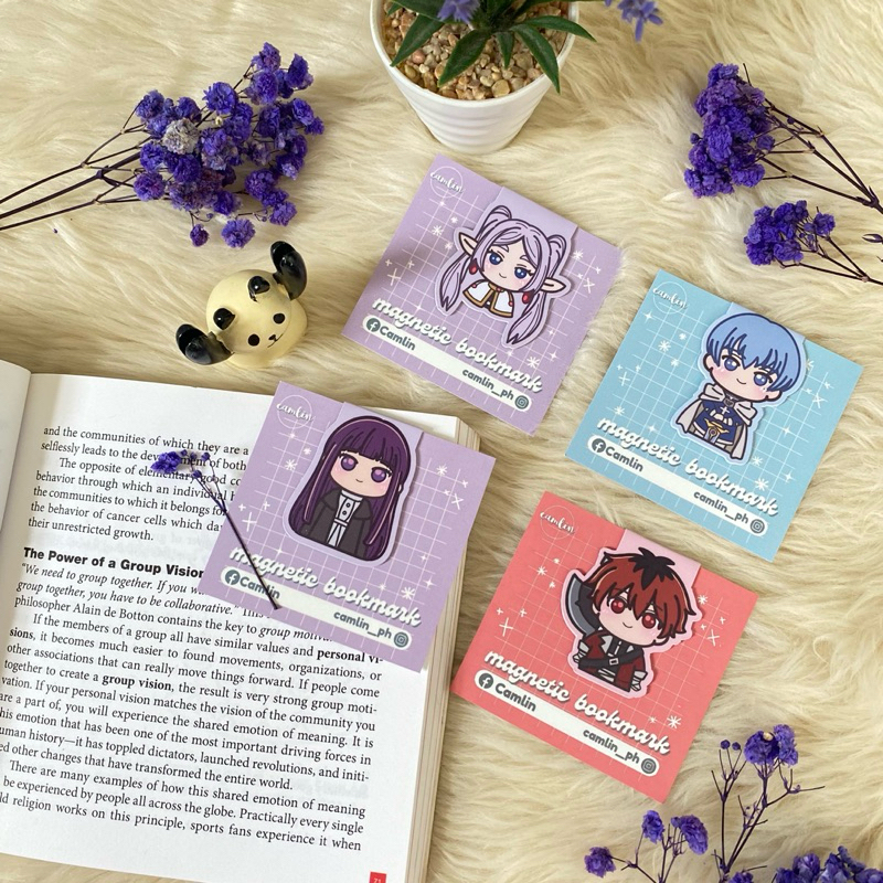 Frieren Beyond The Journey’s End Anime Magnetic Bookmarks | Shopee ...