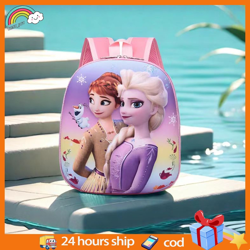 Bag Pack For Kids Girl Bag For Kids Girl Kindergarten Princess Elsa Bag ...