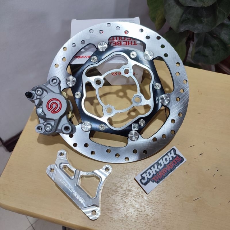 HONDA CLICK/BEAT 260mm Disc 2pot Caliper Set (*4 HOLES ANG MAGS DAPAT ...
