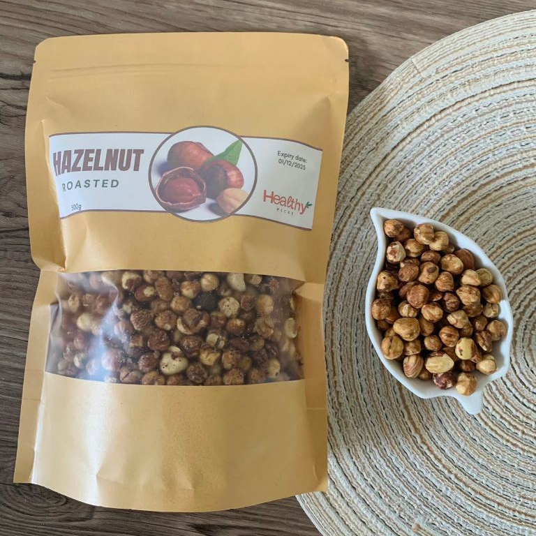 Whole Roasted Hazelnuts / Healthy Snacks(100g,250g,500g) | Shopee ...