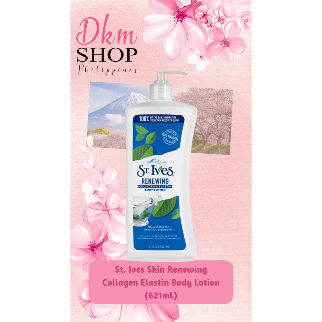 St. Ives Skin Renewing Collagen Elastin Body Lotion (21Oz) | Shopee ...