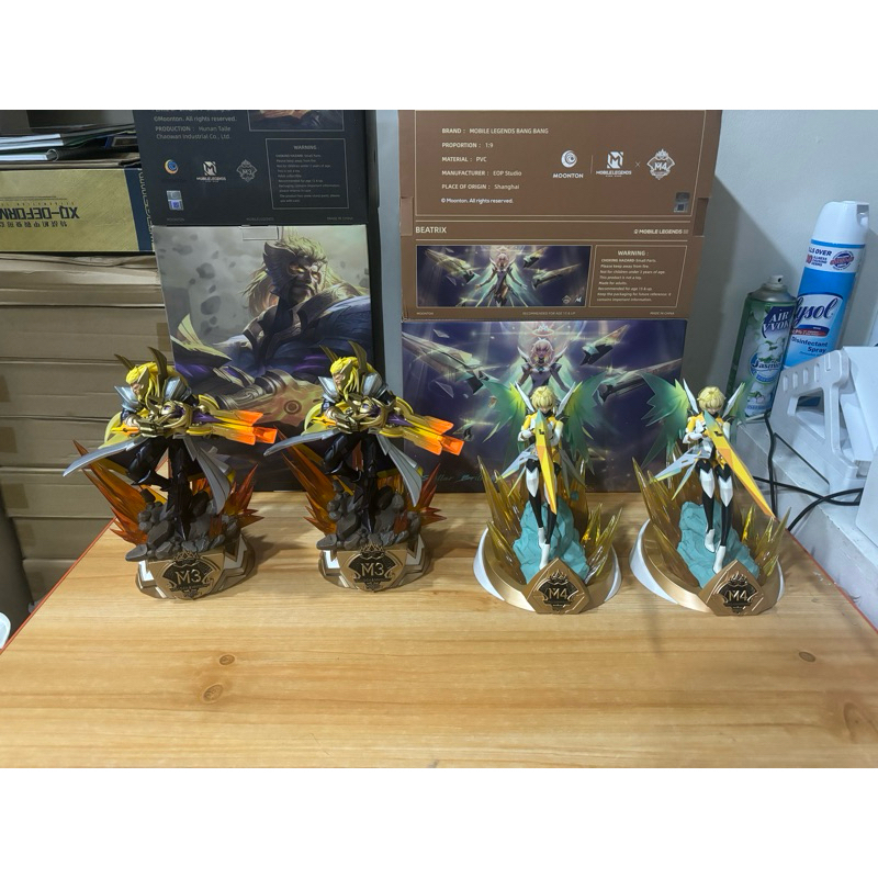 rare, authentic M3 Roger and M4 Beatrix figures | Shopee Philippines