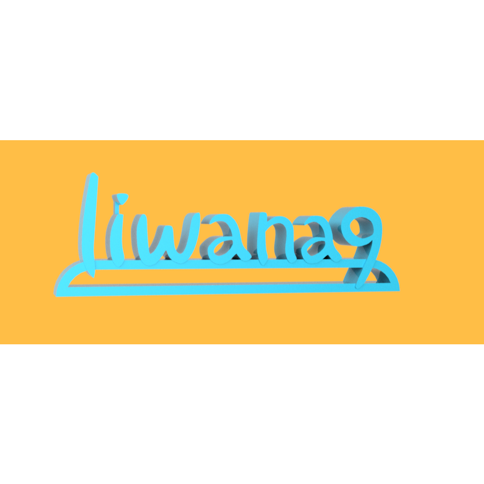 3D Printed Ben&Ben Liwanag Name Logo | Shopee Philippines