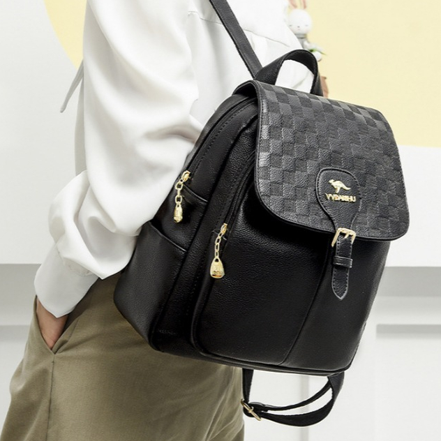 MYS High Quality Korean Fashion Women Bag PU Leather Backpack #3850 ...