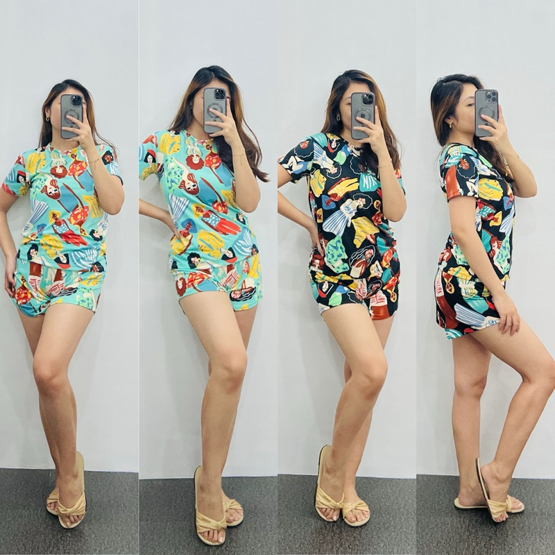 (Short Coords) Freesize XS to Semi-large Adult Women Terno Short ...