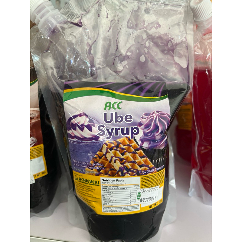 UBE SYRUP (Achievers) 1kg | Shopee Philippines