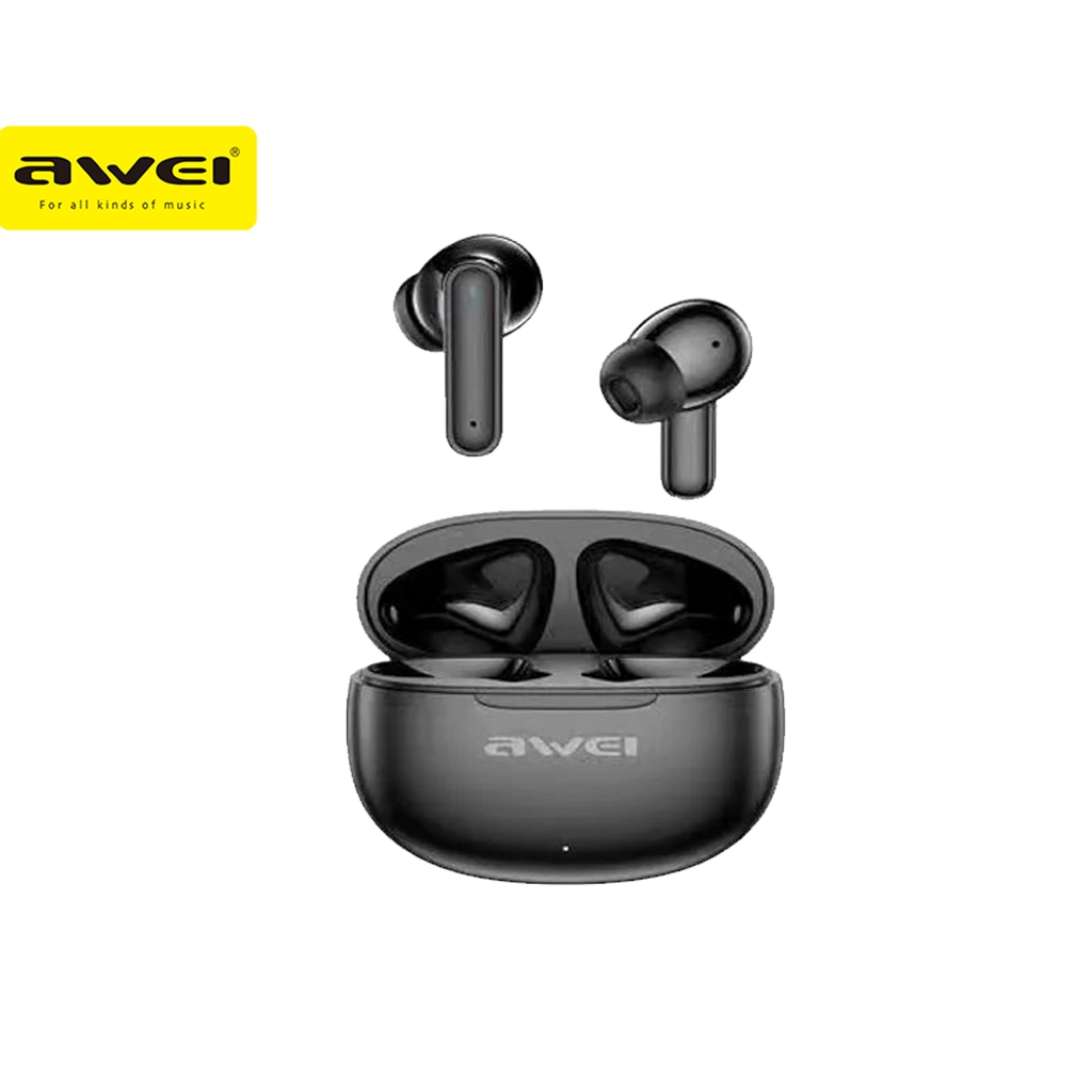 Awei T71 TWS Sports Bluetooth Earbuds with Charging Case HiFi Sound ...