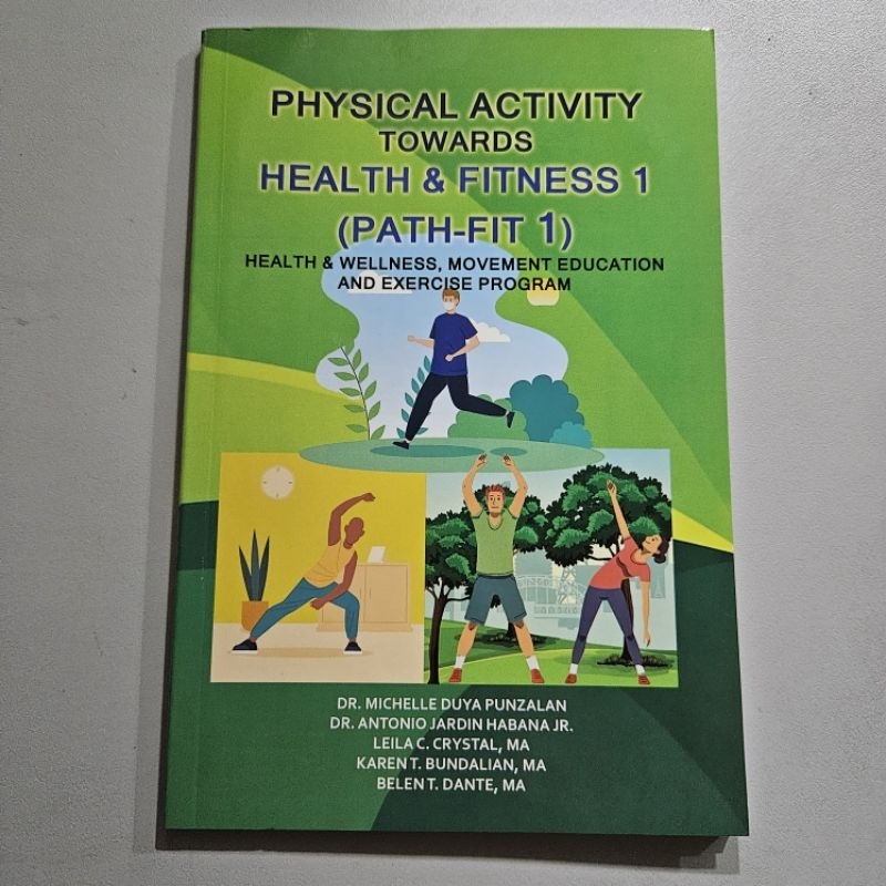 Physical Activity towards Health & Fitness 1 (Path -Fit 1)By:Punzalan | Shopee Philippines