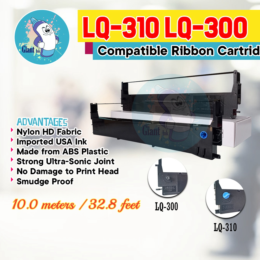 POS Ribbon Black Cartridge Lx310, LQ310 LQ520K LQ300KH Printer | Shopee ...
