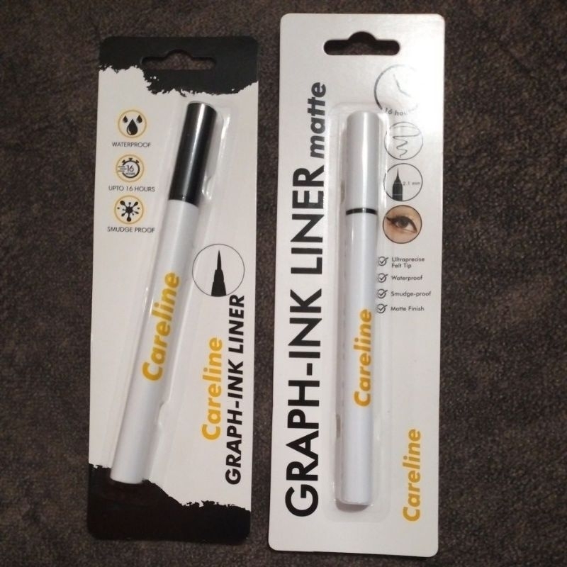 Careline Graph Ink Liner Waterproof / Graph Ink Liner Matte | Shopee ...