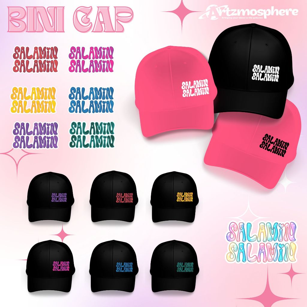 BLOOMS BINI CAP HIGH QUALITY CONCERT CAP | Shopee Philippines