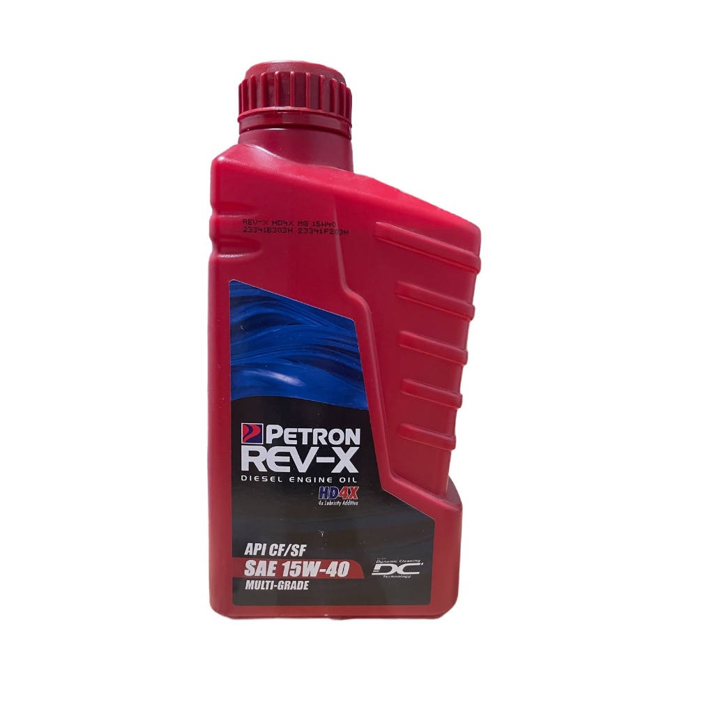 Petron Rev-x HD4X Multi-Grade Diesel Engine Oil SAE 15W-40 (1 Liter ...