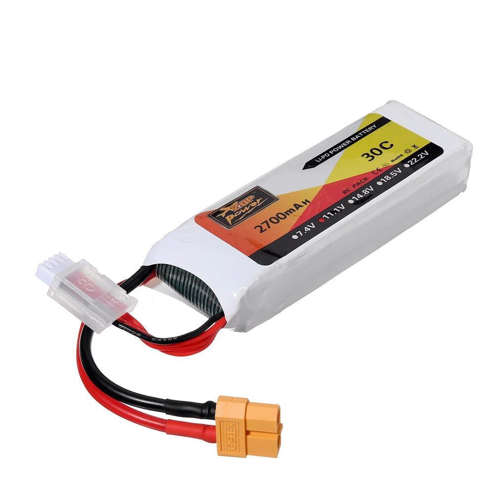 ZOP aircraft model battery 2700mAh11.1V30C vehicle model ship model ...