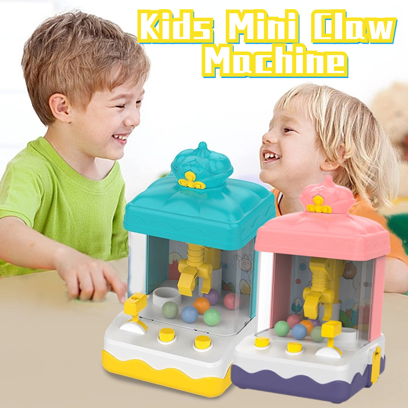 Children Claw Machine Toy for Kids Mini Cartoon Operated Play Game Claw ...