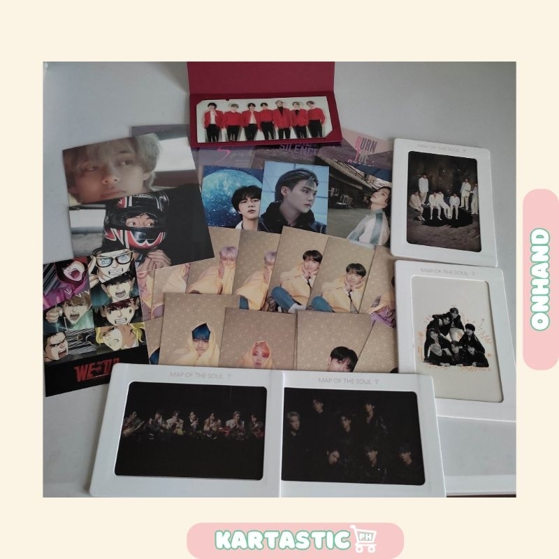 ONHAND BTS Photofame Postcard Album Inclusion | Shopee Philippines